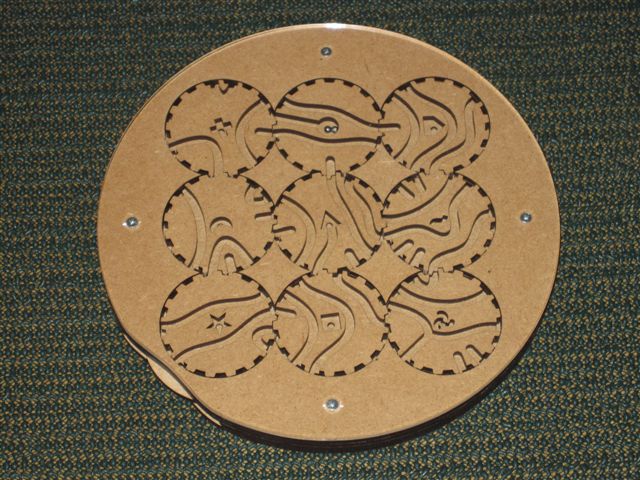 Laser-cut Oskar Puzzles by LaserExact!